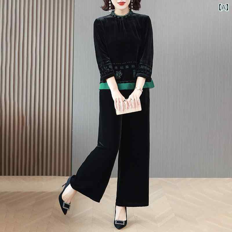 ・カテゴリ: カジュアルセットアップ・スタイル: きれいめ通勤、エレガント・主な素材: ポリエステル90～95%・パンツ丈: 長丈・袖丈: 長袖・袖タイプ: レギュラー・柄: 小花柄・: 切り替え・カラー: ブラック・サイズ展開: L, X...