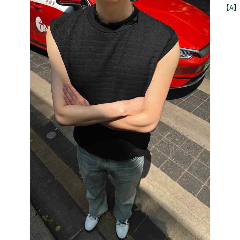 ・カテゴリ: スポーツベスト・性別: メンズ・フィット: ゆったり・柄: 無地・主な素材: ポリエステル・シーン: カジュアル・対象: 青少年・加工: ノーアイロン ・: ワッペン・スタイル: レトロ・ポケット: スラッシュポケット・裾: ...