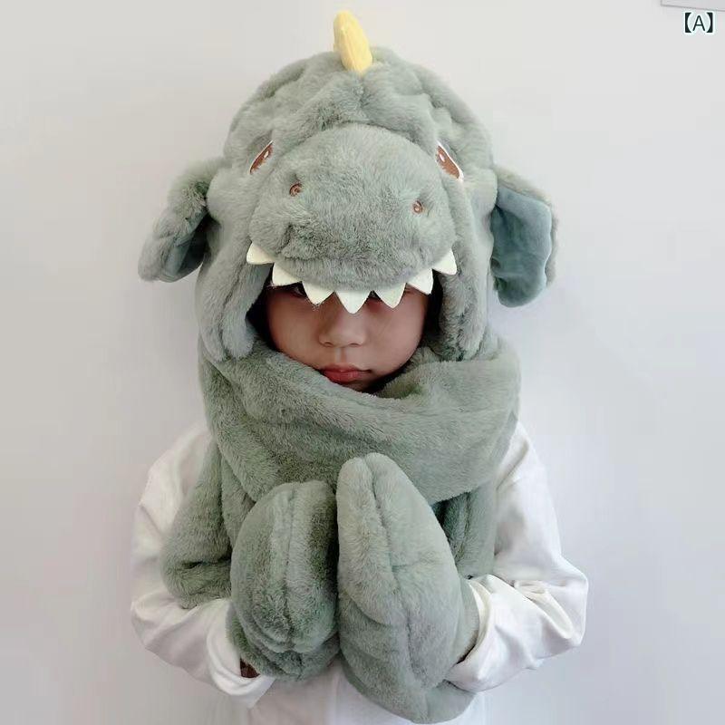 ・カテゴリ: 帽子・カラー展開: グリーン、ブルー・サイズ展開: 2-5歳向け(頭囲48-53cm)、6-12歳向け(頭囲52-55cm)・帽子の形状: ラウンドトップ・機能: 通気性、保温性、防風性・スタイル: カートゥーン、キュート、フ...