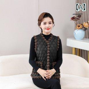 ・カテゴリ: ベスト・スタイル: エレガント、大人フェミニン・主な素材: シェニール（ポリエステル30%以下）・ネックライン: ポロネック・柄: 無地・カラー展開: ブラック、カーキ、ワインレッド・サイズ展開: XL、2XL、3XL、4XL...