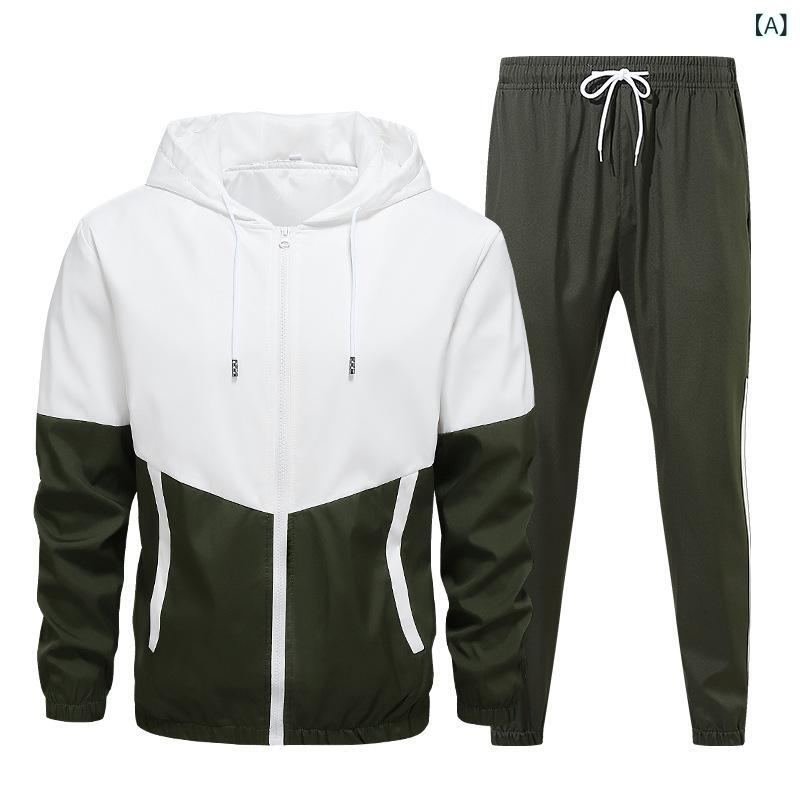 ・スタイル: スポーツ・厚さ: 普通・パンツ丈: ロング丈・トップス: ジャケット・トップス袖丈: 長袖・フード: 付き・生地名: 化学繊維混紡・主な素材: ポリエステル・カラー展開: ミリタリーグリーン、ブラック、ピーコックブルー、オーシ...