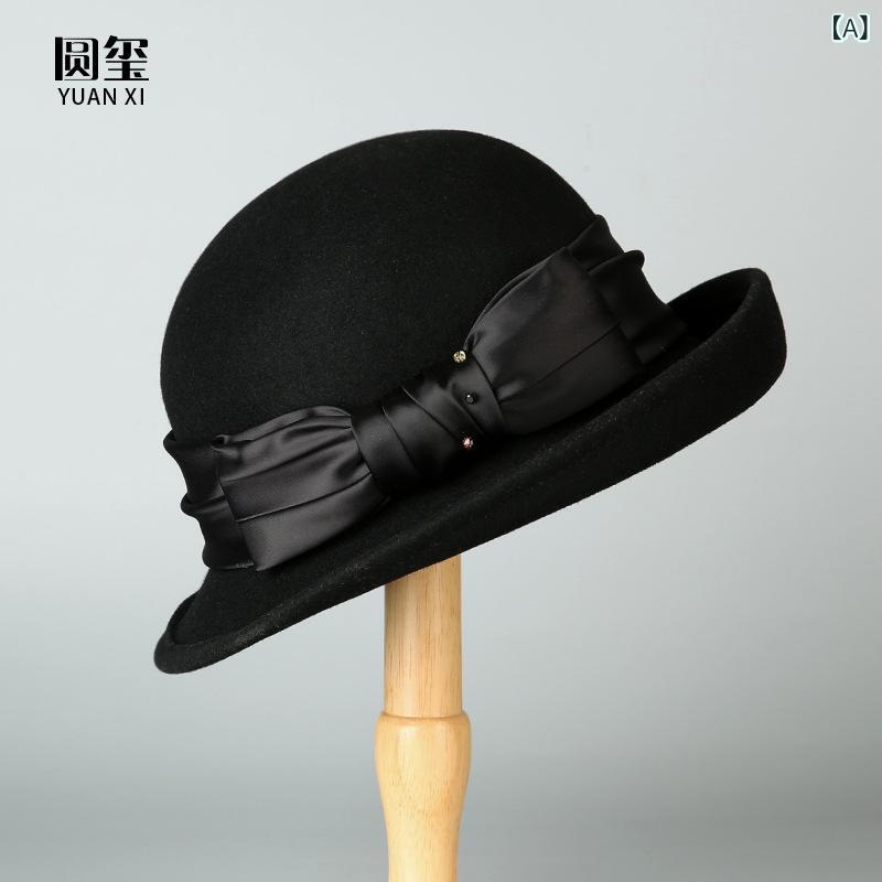 ・カテゴリ: ハット・帽頂形状: 丸型・つば形状: ショートブリム・カラー展開: ブラック、カーキ、ライトワインレッド、ダークブラウン、ミックスベージュ・サイズ: 成人向けフリーサイズ（56-58cm）・機能: 保温、防風・主な素材: 羊毛...