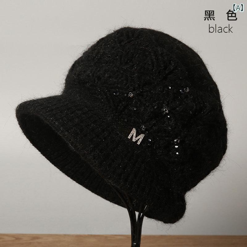 ・カテゴリ: ニット帽・主な素材: ラビットファー 61-70%、羊毛 31-50%・スタイル: 日韓風、キュート、スウィート、フレッシュ・要素: ラインストーン・帽子のトップ: ラウンドトップ・帽子のつば: ショートブリム・カラー展開: ...