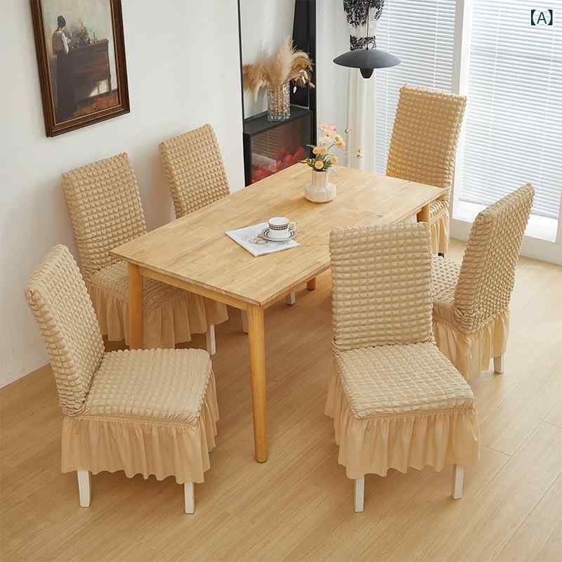 ・素材: ポリエステル・カテゴリ: チェアカバー・形状: 長方形・カラー展開: ベージュ、ダークグレー、ライトグレー、コーヒーブラウン、ピンク、オフホワイト、ワインレッド、ネイビー・サイズ展開: 1枚セット、2枚セット、4枚セット、6枚セッ...