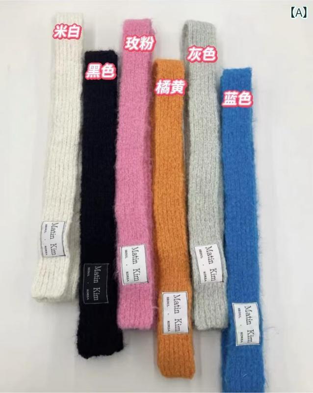 ・編み方: 手編み・機能: 保温・スタイル: ロング丈・カラー展開: オフホワイト、ブラック、ローズピンク、オレンジ、グレー、ブルー・テイスト: 着回し自在、エレガント、ミニマル、カジュアル、スポーティ、オフィス、シンプル、ライトラグジュア...