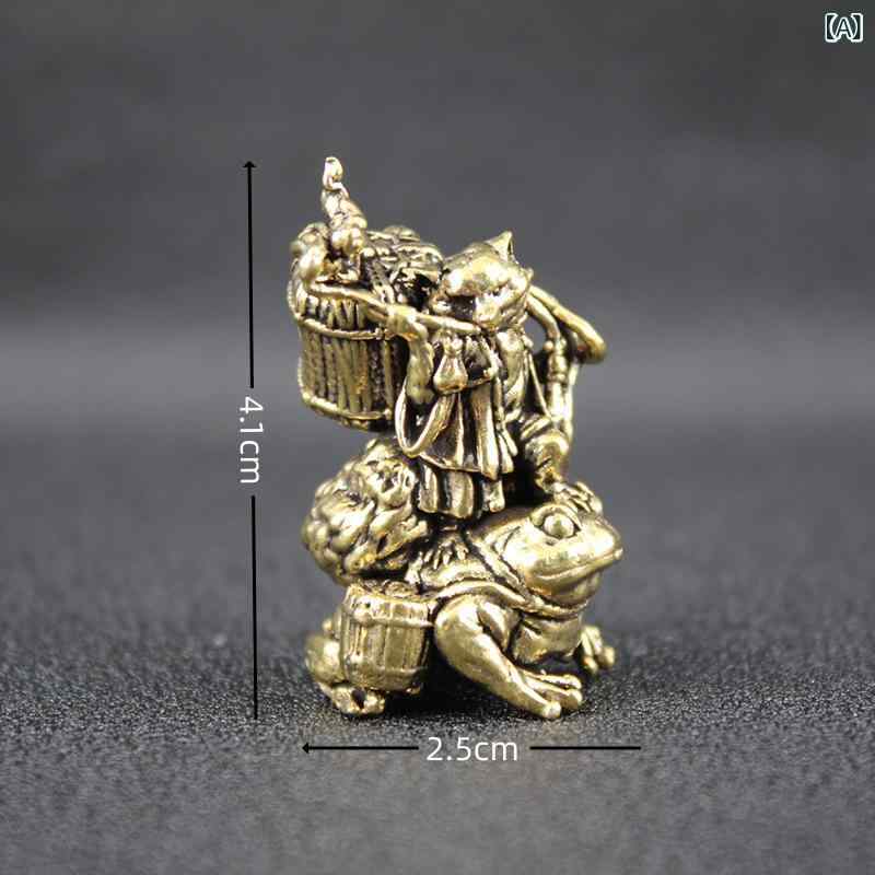 ・素材: 真鍮・カテゴリ: 動物・用途: 家庭、庭園、広場、レジャー施設、オフィス、寺院、ホテル・飲食店・モチーフ: 狐仙・スタイル: 中華風