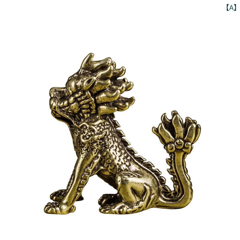 ・素材: 銅・素材の種類: 黄銅・加工方法: ロストワックス鋳造・カテゴリ: 動物・形式: 置物・スタイル: 古典・モチーフ: 動物・柄: 魚虫鳥獣・使用シーン: 家居・製造方法: 半手作業、半機械