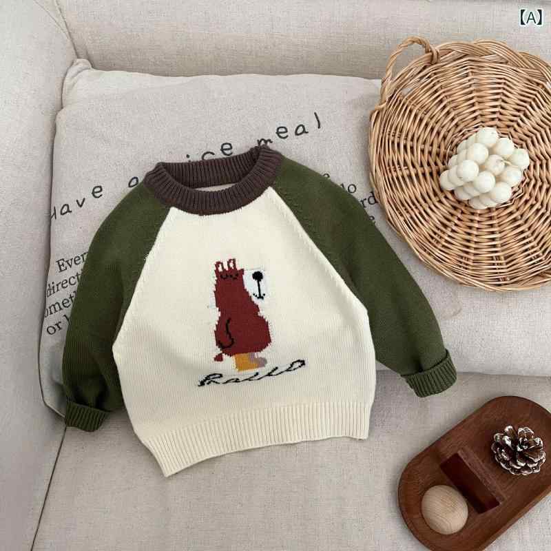 ・カテゴリ: キッズセットアップ・性別: 男性・スタイル: 韓国・セットアップ: パンツ・セット内容: 2点セット・対象年齢: 幼児(1～3歳)・袖丈: 長袖・パンツ丈: ロング丈・生地加工: 柔らか加工・厚さ: 普通・柄: 動物、キャラク...