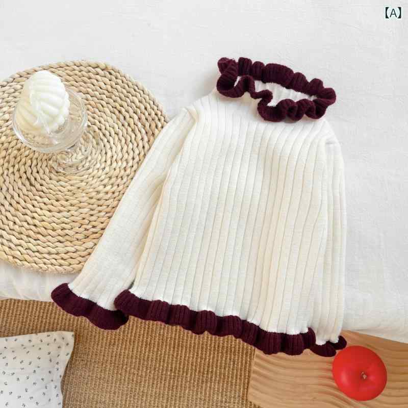 ・カテゴリ: 子供用セーター・性別: 女の子用・対象年齢: 1〜3歳 (80〜100cm)・サイズ展開: 66cm、73cm、80cm、90cm、100cm・スタイル: カジュアル・生地: ニット・主な素材: アクリル50%・生地加工: 柔...