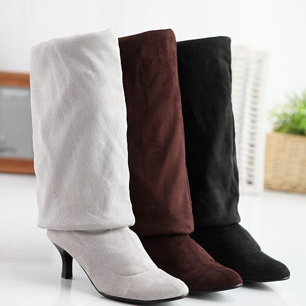 ・カテゴリ: ファッションブーツ・対象年齢: 成人・ソール素材: ゴム・性別: 女性・スタイル: 欧米風・つま先形状: ポインテッドトゥ・ヒール形状: 細ヒール・ヒール高さ: 約6-8cm・ブーツ種類: ロングブーツ・筒丈: ニーハイ・厚さ...