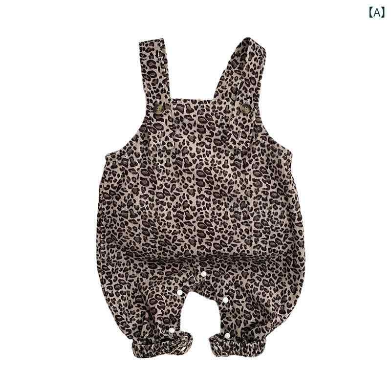 ・カテゴリ: キッズパンツ・スタイル: 韓国・種類: オーバーオール・主な素材: ポリエステル・柄: 豹柄・要素: サスペンダー、かわいい、トレンド・丈: 長ズボン・ウエスト: ミッドライズ・前開き: ボタン、ジッパー・生地加工: 柔軟加工...