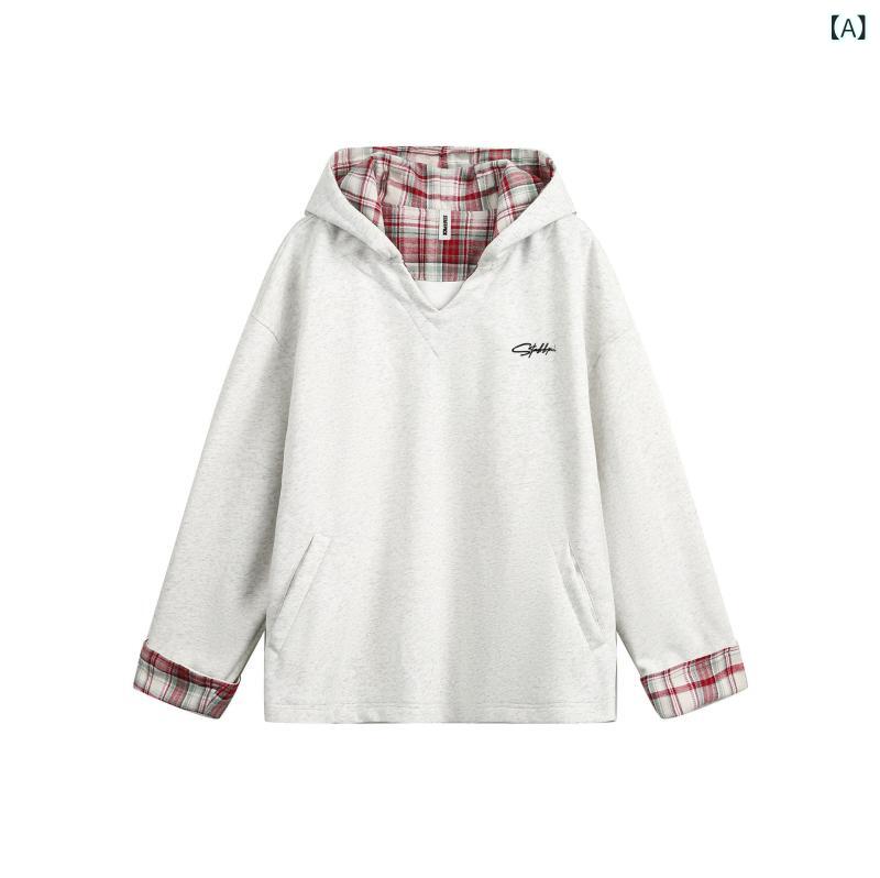 ・カテゴリ: パーカー・スウェット・スタイル: ・: プルオーバー・袖丈: 長袖・主な素材: 綿51-70%・着用シーン: カジュアル・フィット: ルーズ・カラー展開: グレー、ブラック・サイズ展開: M、L、XL、XXL・対象: 青少年、...