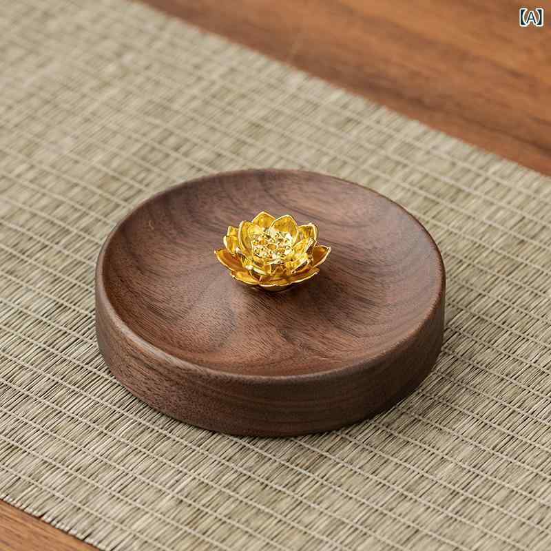 ・カテゴリ: 茶道用品・素材: 樹脂・スタイル: 中華風・カラー展開: ウォールナット（蓮）、ウォールナット（ひょうたん）、ウォールナット（ドット）