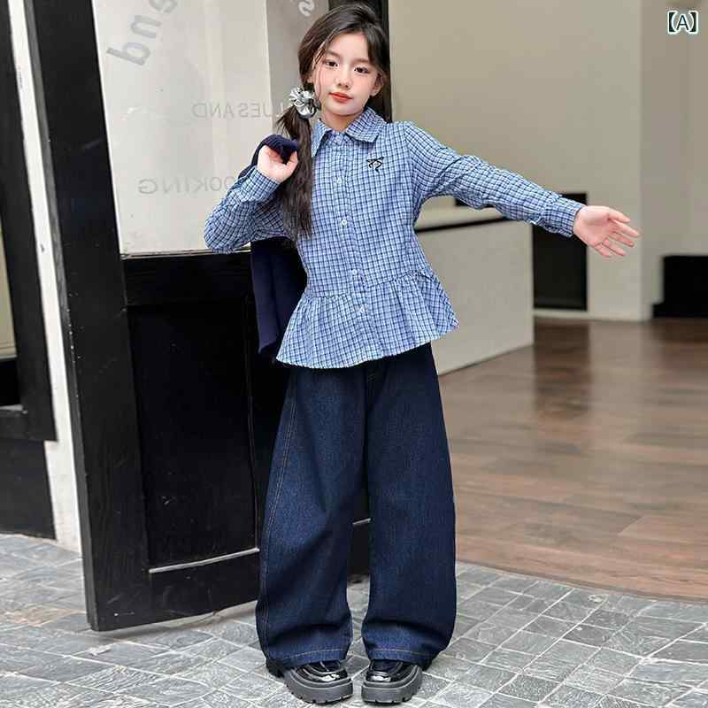 ・カテゴリ: キッズセットアップ・性別: 女の子・スタイル: 韓国・セット種類: パンツセット・セット点数: 2点セット・対象年齢: 8歳以上（身長140cm以上）・袖丈: 長袖・パンツ丈: ロング丈・加工: 柔軟加工・厚さ: 普通・柄: ...