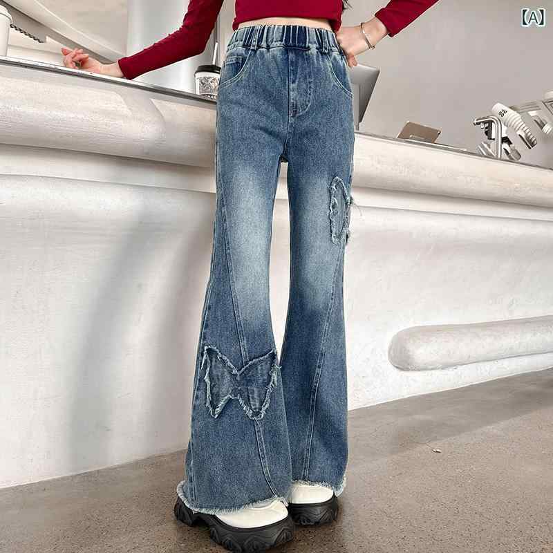 ・カテゴリ: キッズジーンズ・スタイル: カジュアル・主な素材: ポリエステル80%・丈: ロング丈・ウエスト: ミドルウエスト・ウエスト留め具: ゴムベルト・柄: 無地・生地加工: 柔軟加工・対象: 女性・対象年齢: 8歳以上、身長140...