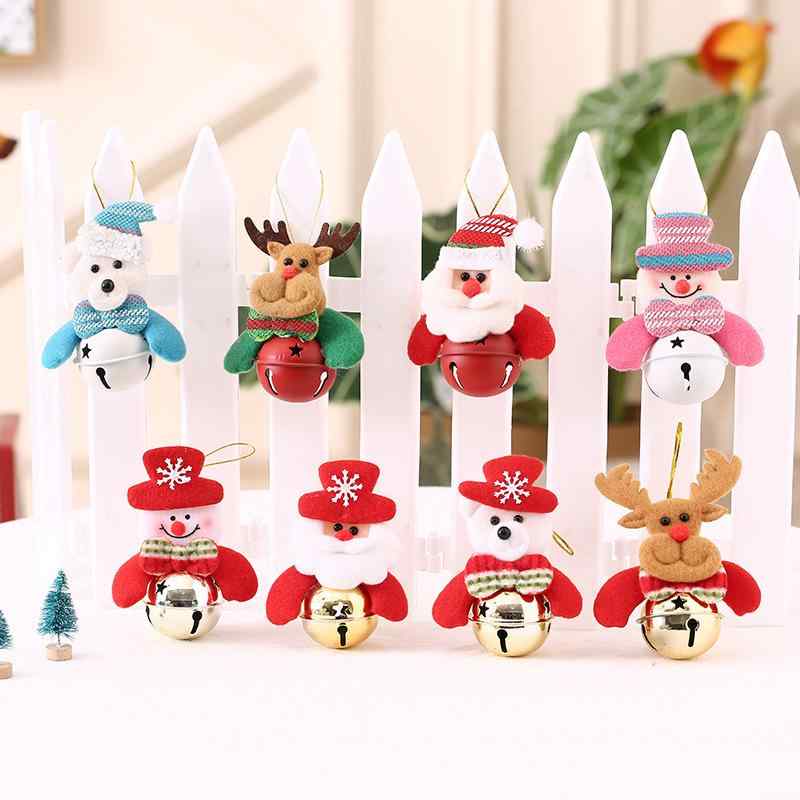 ・主な素材: 布製・デザイン展開: レッドベルオーナメント（サンタ）、レッドベルオーナメント（雪だるま）、レッドベルオーナメント（トナカイ）、レッドベルオーナメント（クマ）、カラフルベルオーナメント（サンタ）、カラフルベルオーナメント（雪だ...