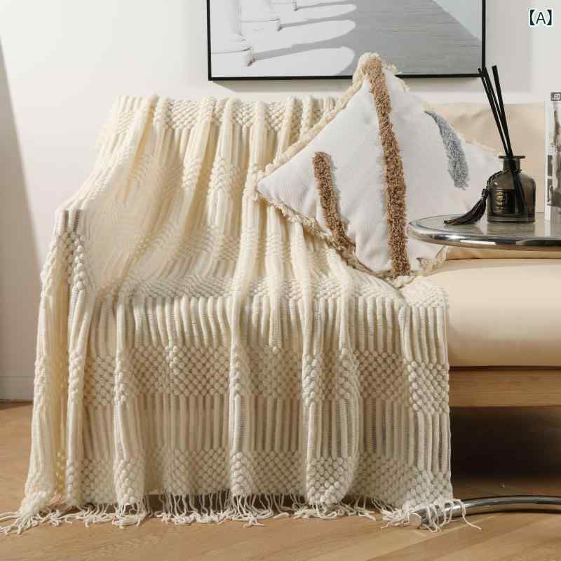 ・カテゴリ: ブランケット・主な素材: アクリル・重さ: 500g~799g・柄: 無地・スタイル: ins風・カラー展開: ベージュ、カーキ、ライトグレー、スモークグレー、ジンジャーイエロー、ピンク、ワインレッド・サイズ: 127×176...