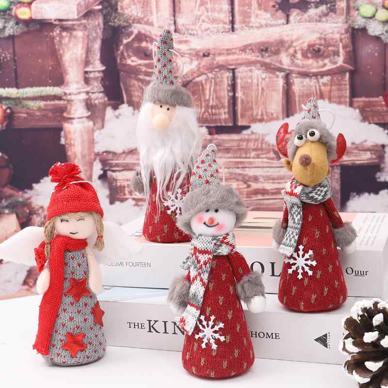 ・素材: 布・サイズ: 高さ20cm×幅9cm×厚さ6cm・工法: 機械、手作業・種類: 老人、雪だるま、小鹿、赤マフラー赤帽子の天使、灰マフラー白帽子の天使、赤マフラー白帽子の天使・スタイル: カートゥーン、欧風、アメリカン、モダンアート...