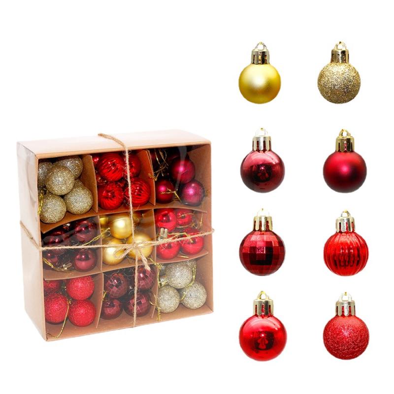 ・素材: プラスチック・カラー展開: マルチカラーアソート・カテゴリ: クリスマスボール・適用祝日: クリスマス