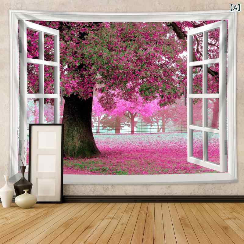 ・カテゴリ: タペストリー・主な素材: ポリエステル・スタイル: 北欧・製法: 手織り・形状: 長方形・柄: 風景・お手入れ: 手洗い・サイズ展開: 95x73cm, 150x100cm, 150x130cm, 200x150cm, 230...