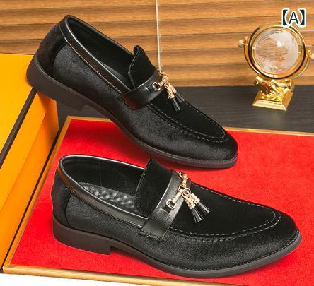 ・性別: 男性・ソール素材: ゴム・対象年齢: 成人・アッパー素材: マイクロファイバー・つま先形状: ラウンドトゥ・ヒール高さ: 低め (1-3cm)・ヒール形状: スクエアヒール・要素: ステッチ・スタイル: 韓国・厚さ: 普通・柄: ...