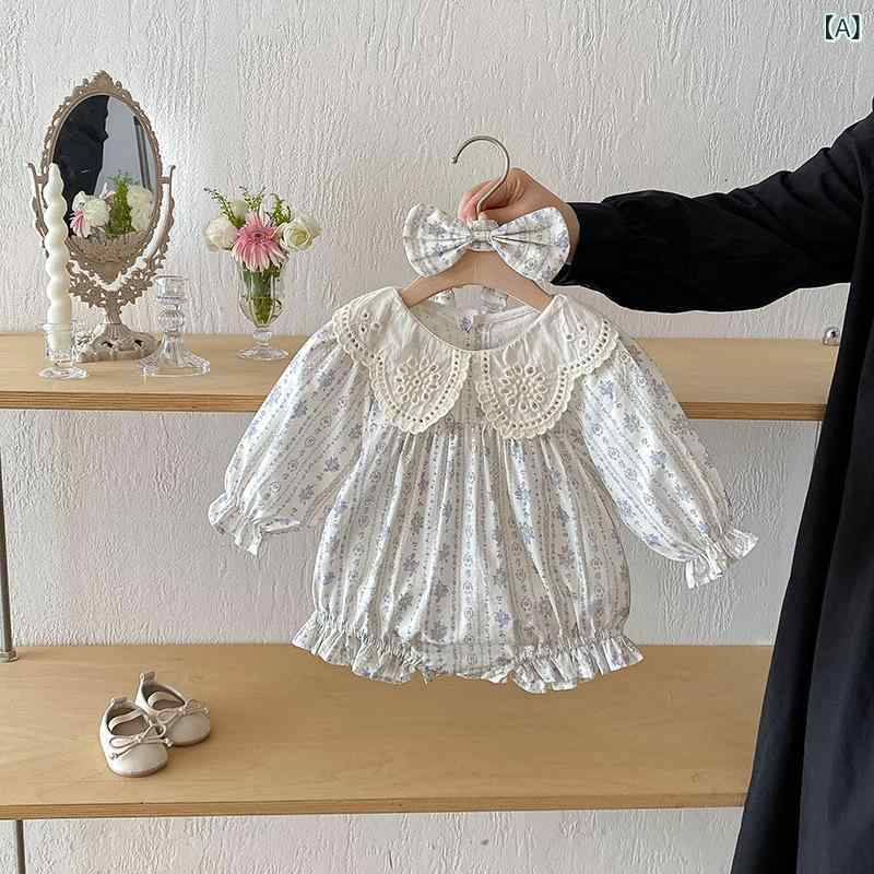・カテゴリ: ロンパース・スタイル: プリンセス・主な素材: 綿・袖丈: 長袖・開閉タイプ: プルオーバー・厚さ: 普通・性別: 女の子・対象年齢: 1〜3歳 (80〜100cm)・対応身長: 66cm, 73cm, 80cm, 90cm,...