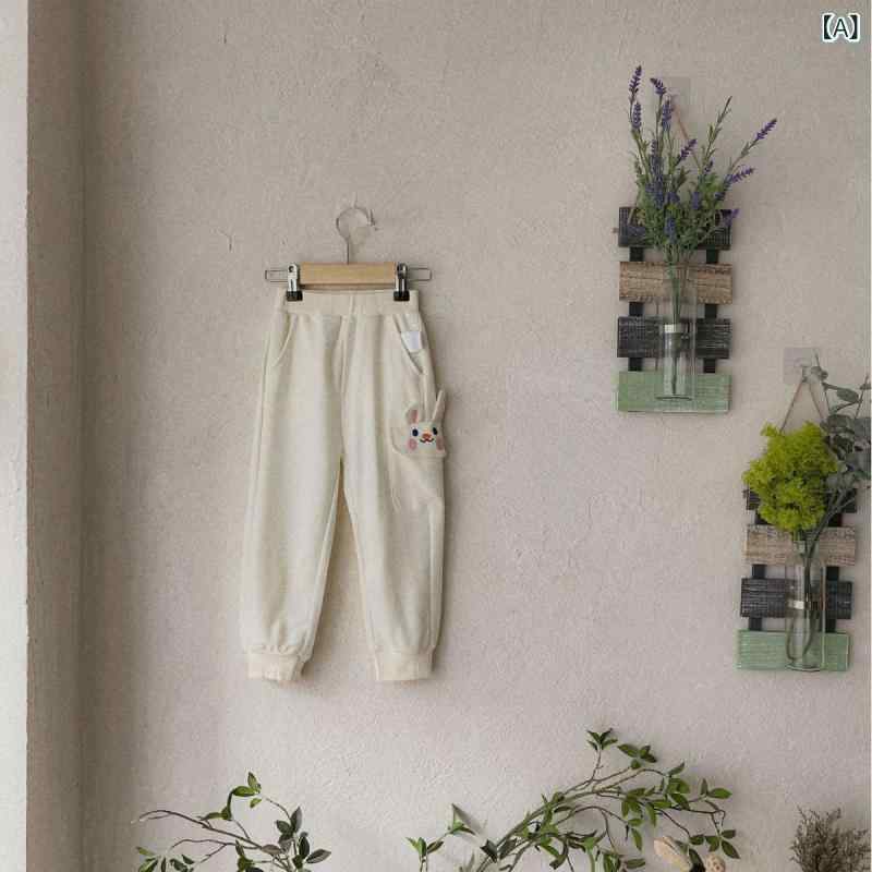 ・カテゴリ: キッズパンツ・スタイル: 韓国・: ベーシック・性別: ユニセックス・対象年齢: 3〜8歳・対応身長: 90〜140cm・丈: ロング丈・ウエスト: ミドルウエスト・ウエスト仕様: ゴムウエスト・主な素材: 綿83%・加工: ...