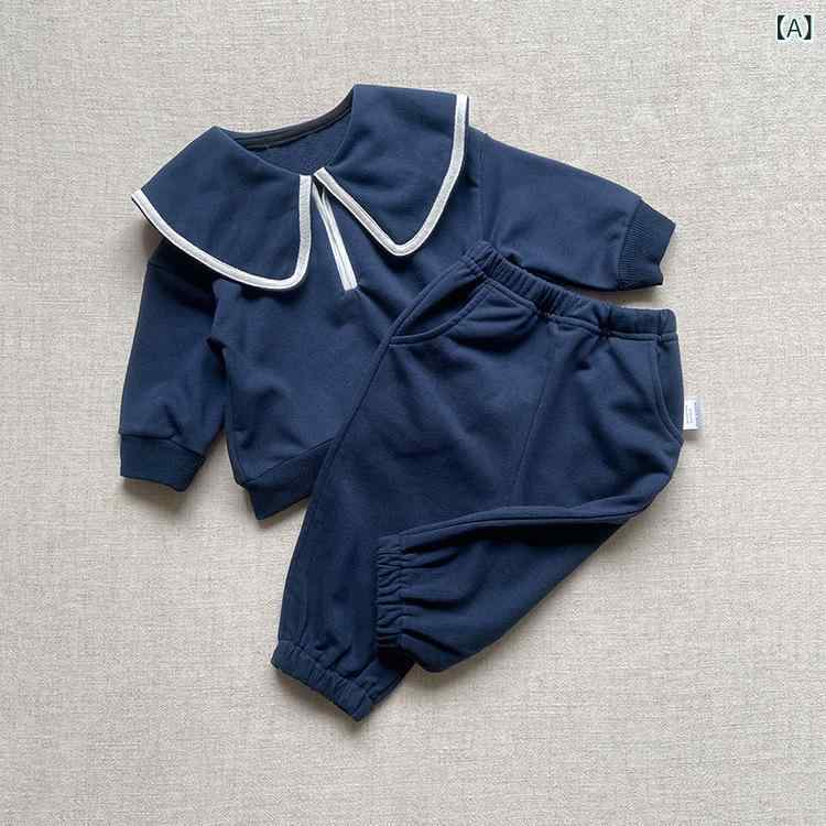 ・カテゴリ: キッズセット・性別: ユニセックス・対象年齢: 1〜3歳 (80〜100cm)・スタイル: 韓国・タイプ: パンツセット・セット内容: 2点セット・袖丈: 長袖・パンツ丈: ロング・フード: なし・主な素材: 綿95%・厚さ:...