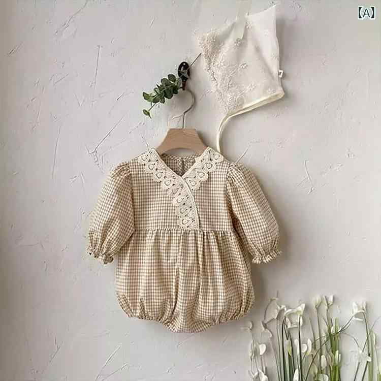 ・主な素材: 綿95%・対象年齢: 乳幼児向け（1〜3歳、身長80〜100cm）・性別: 女児・袖丈: 長袖・厚さ: 普通・開閉タイプ: プルオーバー・スタイル: 韓国・カラー: アプリコット・サイズ展開: 66cm、73cm、80cm、9...
