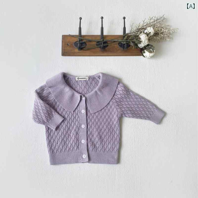 ・カテゴリ: キッズカーディガン・対象: 女の子・主な素材: 綿・生地加工: 柔らか加工・スタイル: 韓国・対象年齢: 1〜3歳・毛糸の太さ: 標準・厚さ: 普通・袖丈: 長袖・留め具: シングルボタン・柄: 無地・ネックライン: ラウンド...