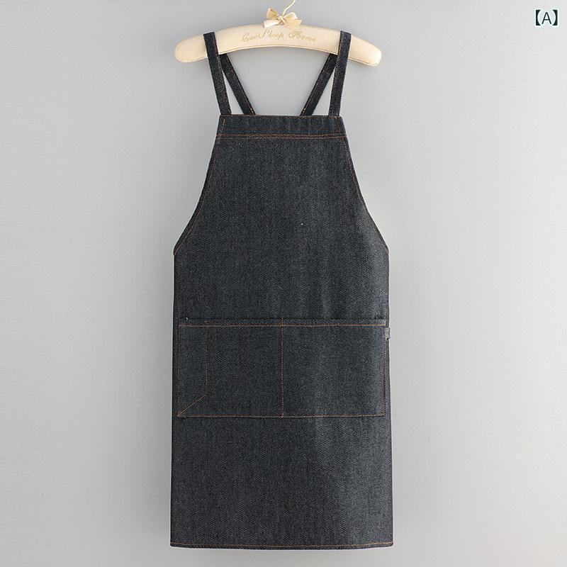 ・カテゴリ: エプロン・スタイル: 袖なしエプロン・用途: 防汚・主な素材: ポリエステル・サイズ展開: フリーサイズ・: モダンシンプル・カラー展開: 黒単ポケット、黒ダブルポケット、黒トリプルポケット、青単ポケット、青ダブルポケット、青...