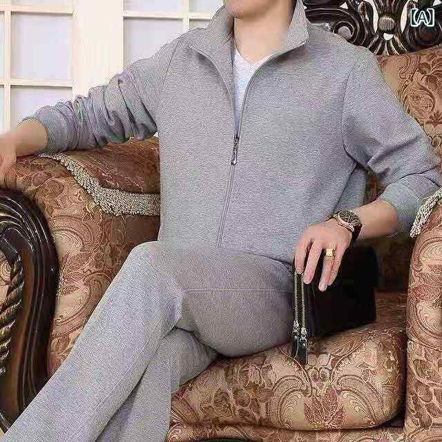 ・カテゴリ: メンズカジュアルセットアップ・スタイル: スポーツ・厚さ: 標準・主な素材: ポリエステル・用途: カジュアル・トップスタイプ: ジャケット・トップス袖丈: 長袖・パンツ丈: ロング丈・カラー展開: グレー、ブルー、ブラック、...