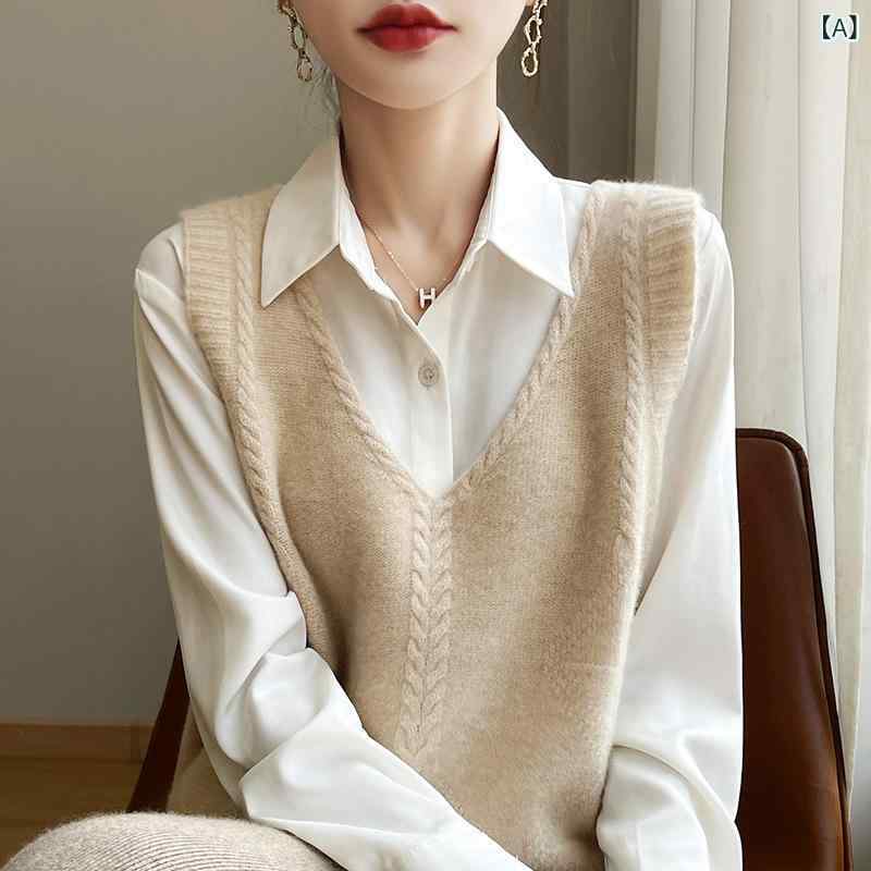 ・カテゴリ: ベスト・ジレ・スタイル: プルオーバー・テイスト: 日韓カジュアル・着丈: 普通丈・ネックライン: Vネック・柄: 幾何学模様・要素: ジャカード・生地: アンディベルベット・素材: アクリル30%〜50%未満、ポリエステル3...