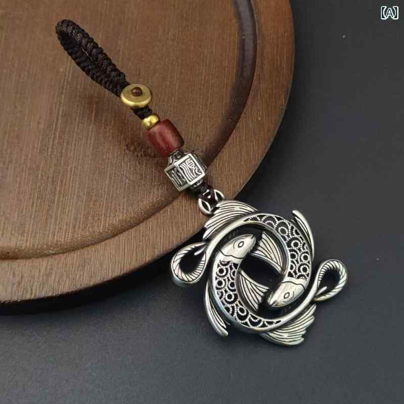 ・加工: 電鍍・素材: 銅・カラー展開: 年年有魚・スタイル: エスニック風・タイプ: キーホルダー・デザイン: 錦鯉・トレンド要素: 錦鯉・スタイル分類: レトロ・文芸風