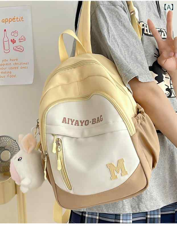 ・カラー展開: イエロー, グリーン, ピンク, ブルー, パープル, ブラック・スタイル: フレッシュスイート・主な素材: オックスフォード生地・特徴: ステッチ, 配色, 切り替え・裏地素材: ポリエステル・内部構造: オープンポケット...