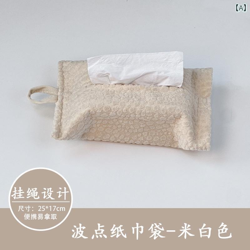 ・カテゴリ: 布製ティッシュケース・主な素材: ポリエステル・スタイル: 北欧風・製法: 手作り・柄: 無地・カラー展開: オフホワイト、オレンジ、カーキ、グリーン・サイズ: 約25cm×17cm