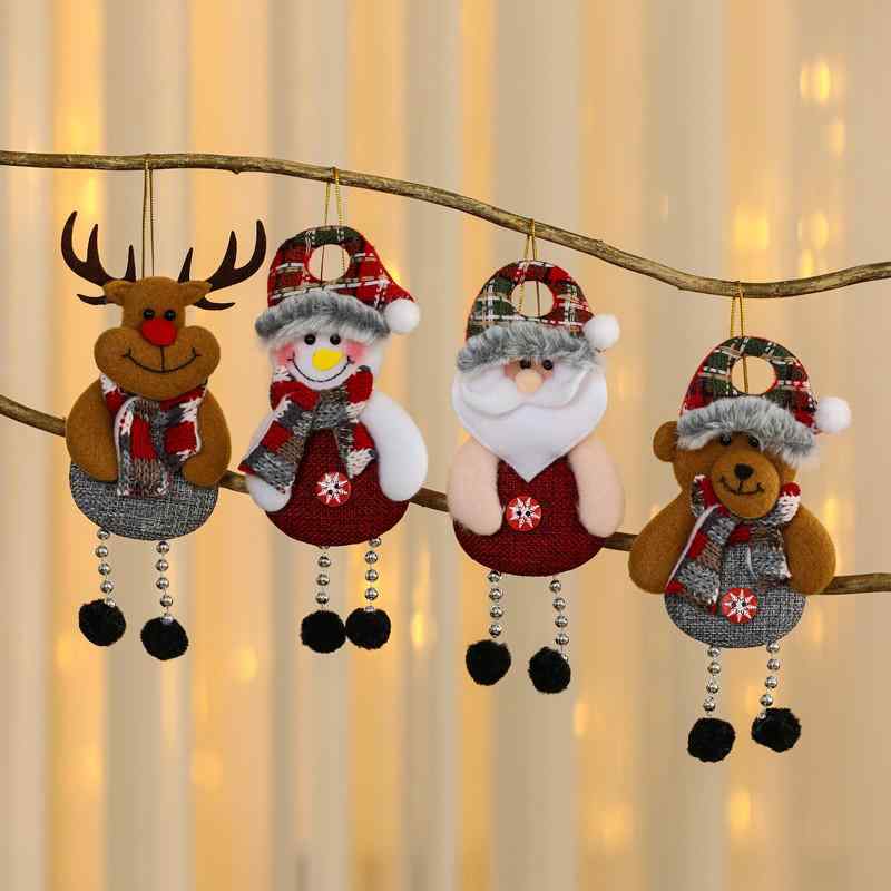 ・素材: ポリエステル・種類: 老人、雪だるま、小鹿、小熊・スタイル: アメリカン・適用祝日: クリスマス
