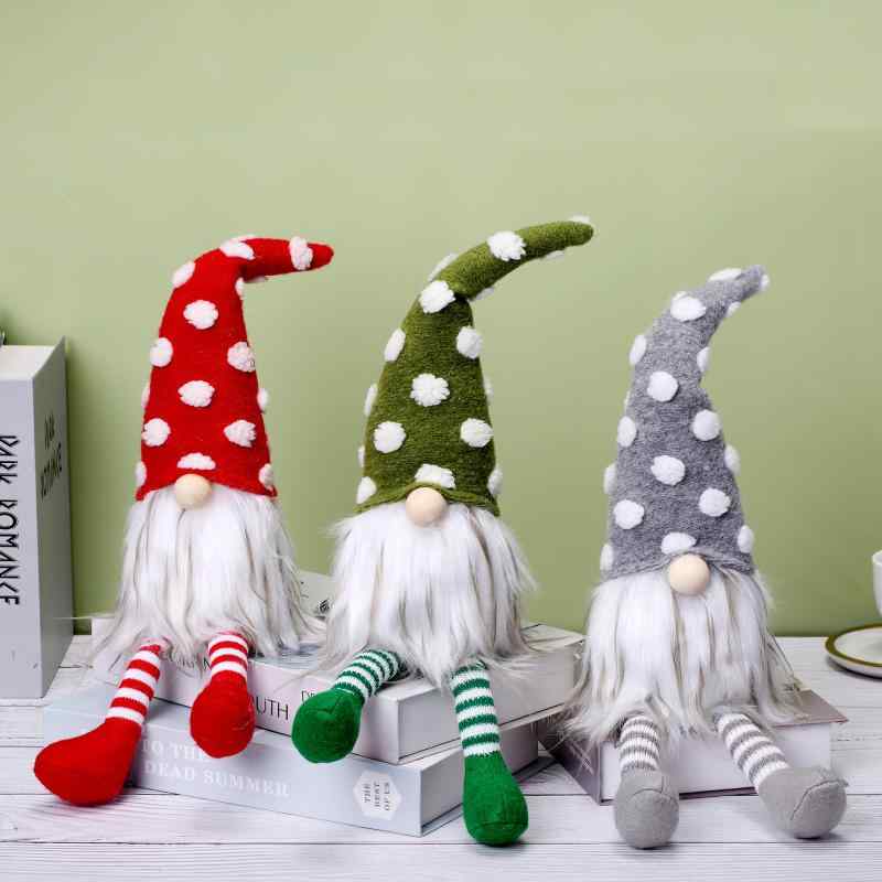 ・素材: 布・カラー展開: レッド, グレー, グリーン・加工: 縫製・スタイル: 欧風, 米国風・イベント: クリスマス・カテゴリ: クリスマス装飾品