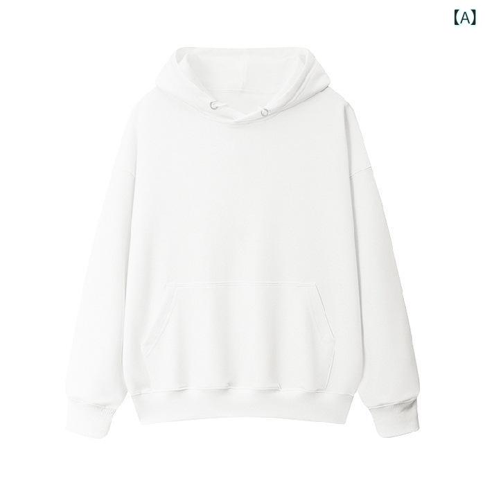 ・カテゴリ: スウェット・タイプ: プルオーバー・シルエット: ルーズフィット・構成: 単品・袖丈: 長袖・袖タイプ: レギュラー袖・ネックライン: フード付き・厚さ: 中厚手・デザイン要素: ポケット・加工: アイロン不要・主な素材: ポ...