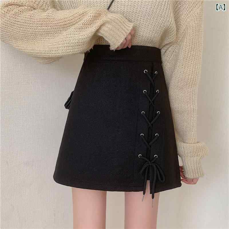 ・カテゴリ: スカート・スタイル: フェミニン・テイスト: プリンセス・スカートシルエット: Aライン・スカート丈: ミニ・柄: 無地・装飾: レースアップ、立体モチーフ・カラー展開: ブラック・サイズ展開: XS、S、M、L、XL、XXL...