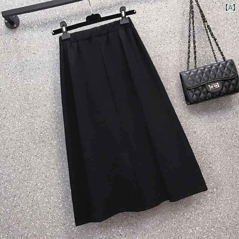 ・カテゴリ: スカート・スタイル: フェミニン、プリンセス風・柄: 無地・: 立体装飾・スカートシルエット: Aライン・スカート丈: ミディ丈・カラー: ブラック・サイズ展開: XS、S、M、L、XL、XXL、3XL、4XL