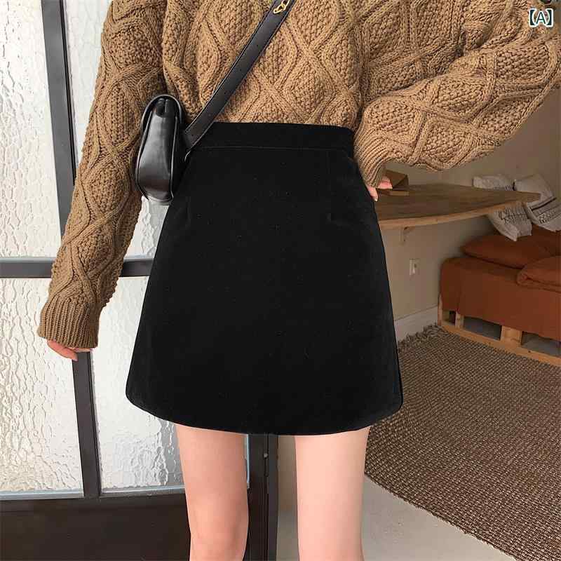 ・カテゴリ: スカート・スタイル: スウィート、プリンセス風・主な素材: テンセル・: ボタン・柄: 無地・スカートタイプ: Aライン・スカート丈: ショート丈・カラー展開: ブラック・サイズ展開: XS、M、L、XL、XXL、3XL