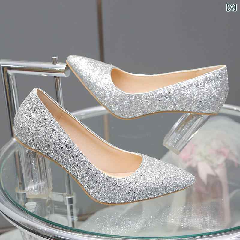 ・カテゴリ: ウェディングシューズ・: パンプス・テイスト: ビジネス・適用シーン: パーティー・性別: 女性・アッパー素材: PU・インナー素材: マイクロファイバー・インソール素材: PU・ソール素材: ゴム・ソール製法: セメント製法...