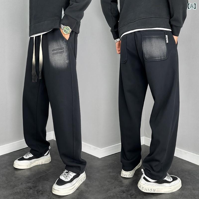 ・カテゴリ: スポーツカジュアルパンツ・スタイル: 韓国、ベーシック・対象性別: メンズ・対象年齢: 成人・対象: 大きいサイズ・パンツシルエット: ストレート・パンツ丈: ロング・ウエスト: ミドルウエスト・裾口: ストレート・フロント:...