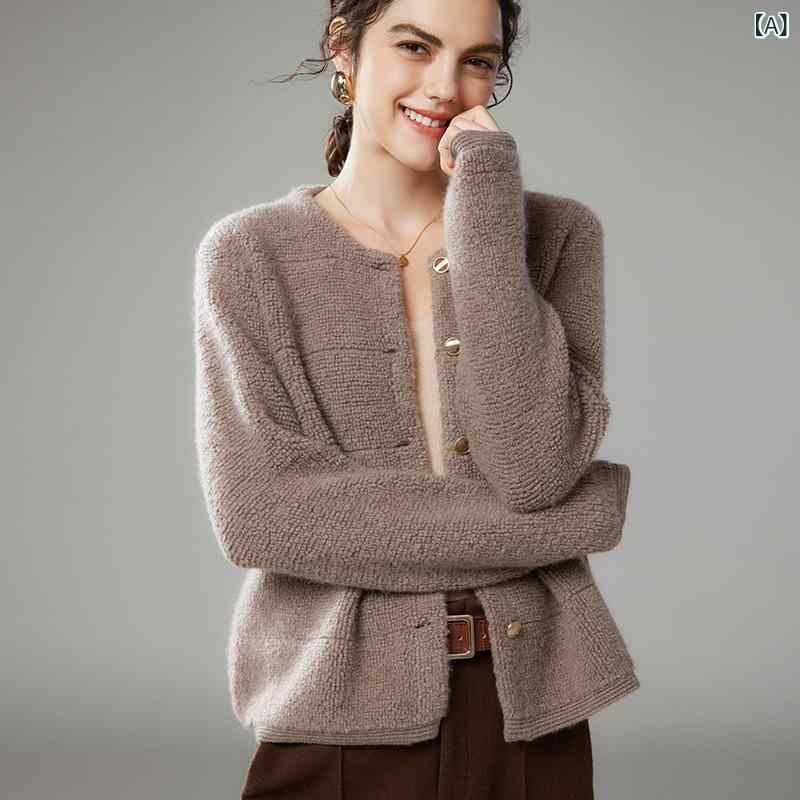 ・カテゴリ: カーディガン・スタイル: 通勤・性別: レディース・主な素材: カシミヤ30〜50%未満・柄: 無地・フィット: レギュラー・着丈: 普通丈・ネックライン: クルーネック・袖丈: 長袖・袖タイプ: レギュラー・厚さ: 厚手・前...