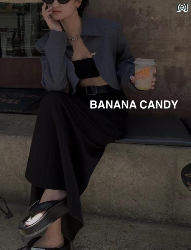 ・カテゴリ: テーラードジャケット・スタイル: エレガント、アーバン・対象: レディース・主な素材: ポリエステル 約50-70%、レーヨン 約30-50%・生地: スーツ生地・柄: 無地・フィット: ルーズ・ネックライン: 襟付き・袖丈:...