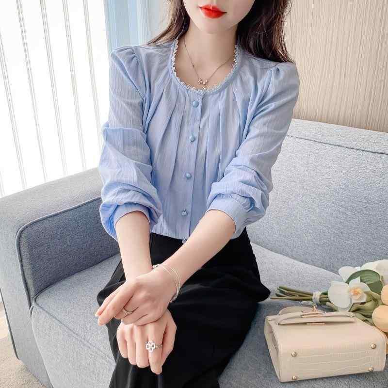 ・カテゴリ: シャツ・スタイル: エレガントカジュアル、都市風・主な素材: 綿95%以上・ネックライン: クルーネック・袖丈: 長袖・柄: ストライプ、チェック・: 切り替え、ボタン、無地・版型: レギュラーフィット・着丈: 普通丈・袖タイ...