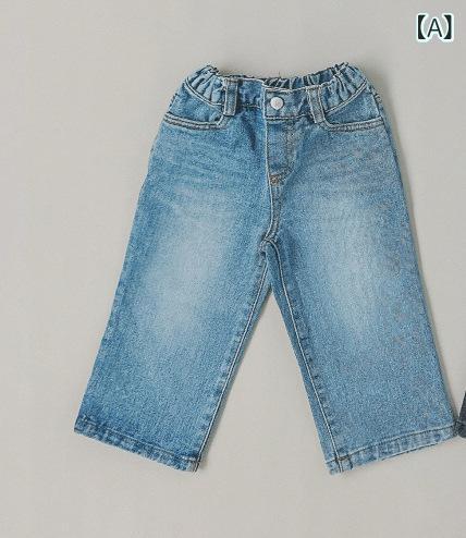 ・カテゴリ: デニムパンツ・スタイル: カジュアル・丈: フルレングス・主な素材: 綿95%・厚み: 標準・性別: ユニセックス・柄: 無地・生地加工: ソフト加工・: キュート、トレンド・ウエスト: ミドルウエスト・ウエスト仕様: ゴムウ...