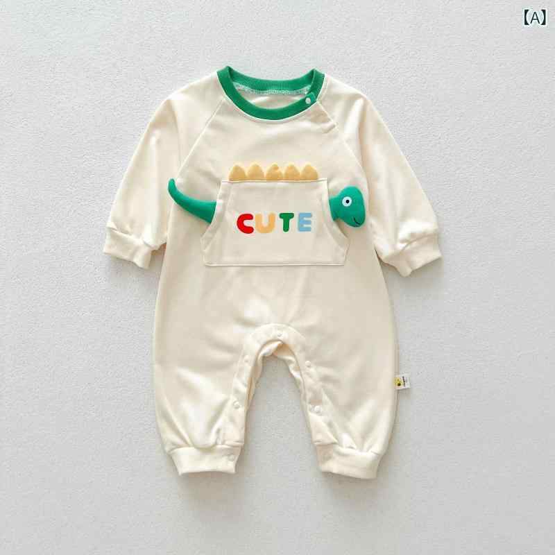 ・カテゴリ: ロンパース、カバーオール・スタイル: インスタ風・主な素材: 綿95%・性別: 男女兼用・袖丈: 長袖・厚さ: 普通・留め具: スナップボタン・対象年齢: 乳幼児 (1〜3歳)・サイズ展開: 66cm, 73cm, 80cm,...