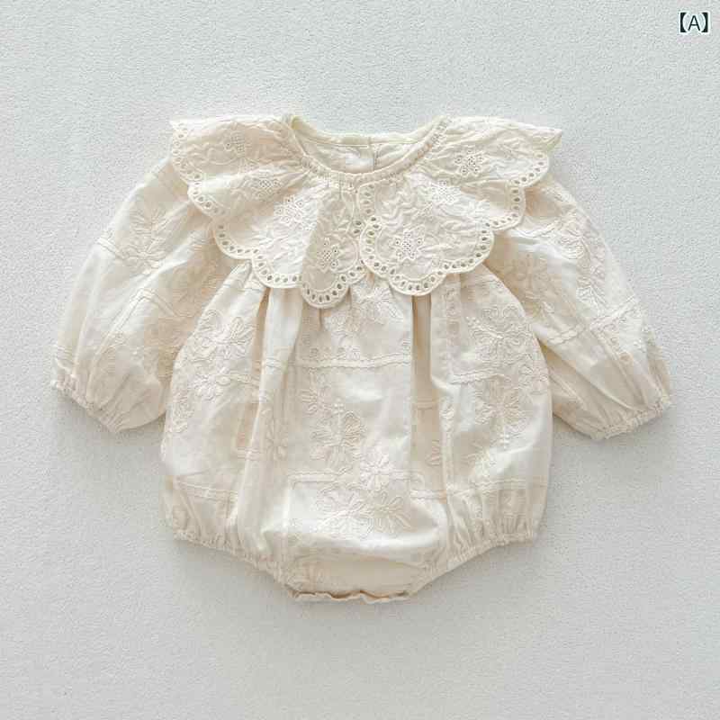 ・カテゴリ: ロンパース・スタイル: 韓国・: 三角ロンパース・主な素材: 綿95%・対象性別: 女の子・対象年齢: 1〜3歳、身長80〜100cm・袖丈: 長袖・厚さ: 普通・開閉: プルオーバー・カラー展開: アプリコット・サイズ展開:...